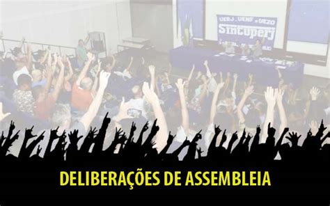 Deliberações Da Assembleia De 06042017 Sintuperj Uerj Uenf