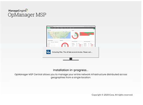 Installation Of Opmanager Msp