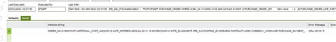 Purchase Order Migration Issue IFS Community