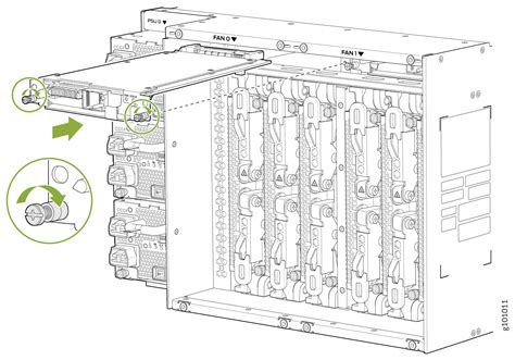 Install And Remove PTX Cooling System Components Juniper Networks