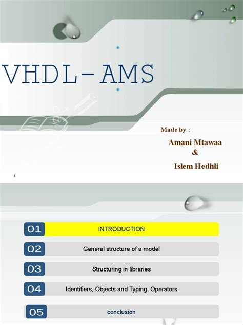 Vhdl Ams Pdf Vhdl Boolean Data Type