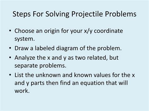 PPT Projectile Motion PowerPoint Presentation Free Download ID 2592783