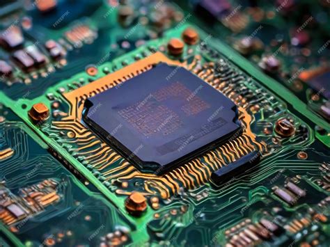 Premium Photo Circuit Board Technology Background Central Computer Processors Cpu Concept
