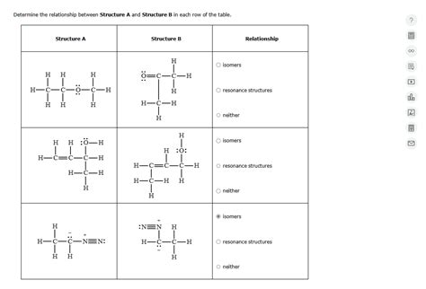 Solved Determine The Relationship Between Structure A And