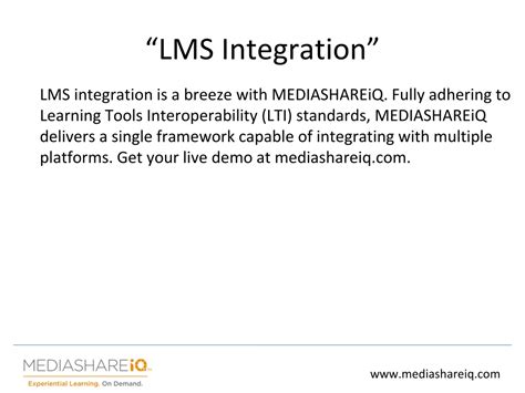 Ppt Lms Integration Powerpoint Presentation Free Download Id11663715