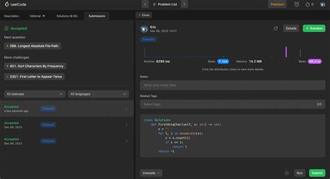 387 字符串中的第一個唯一字符 Python 解題紀錄 冠穎 ´ ω ` Medium