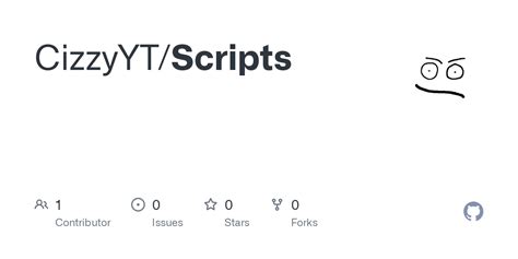Github Cizzyytscripts