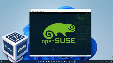 How To Install Open Suse Tumbleweed On Virtualbox In Windows 11 Youtube