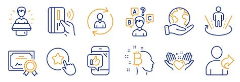 홀드 하트 브랜드 홍보대사 친구를 추천하는 등 피플 아이콘 세트 벡터 가상현실에 대한 스톡 벡터 아트 및 기타 이미지 가상