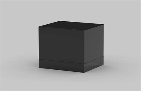 하드 골판지 상자는 디자인 프리젠 테이션 3d 그림에 대한 준비가 고립 된 흰색 배경에 템플릿을 조롱 0명에 대한 스톡 사진 및 기타 이미지 Istock