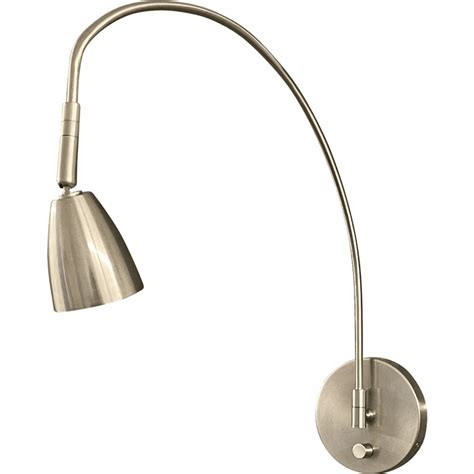 House Of Troy DAALEDL SN Advent Arch Modern Satin Nickel LED Picture Lighting Fixture HOT