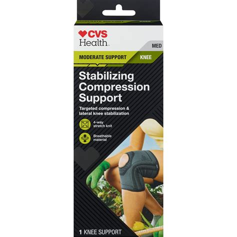 CVS Health Stabilizing Compression Knee Support Pick Up In Store