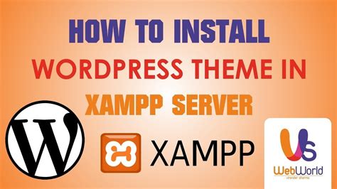 How To Theme And Install Wordpress On Localhostpc Xampp Step By Step Wordpress Full Inforation