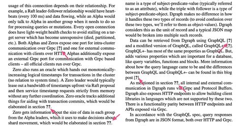 Broken Links And References In The Dgraph Paper Issues Discuss Dgraph