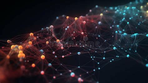 Abstract Network Concept Design Stock Image Image Of Networks Geometric 279646445