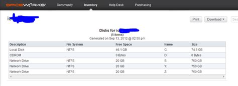 Report Of Mapped Network Drives Spiceworks Support Spiceworks