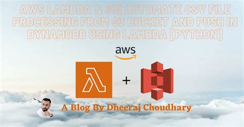 github dheeraj3choudhary aws lambda lamda code written in python