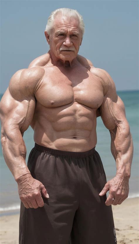 Muscle Grandpa 02 By C4tn01r On Deviantart