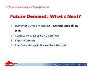 Chapter 3 Collecting Information Forecasting Demand PDF