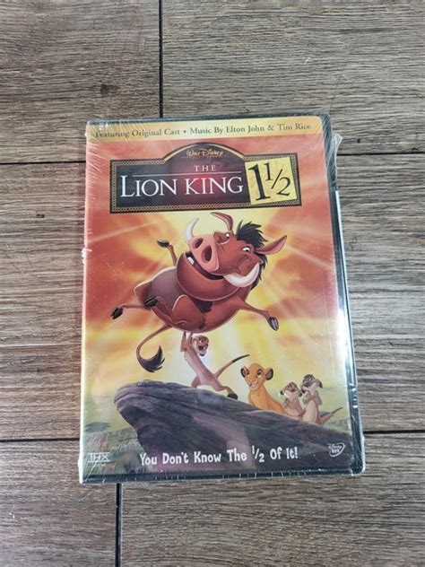 The Lion King 1 1 2 Dvd 2004 2 Disc Set Limited New Sealed W Slip