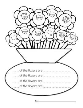 Spring Flowers Fractions By Sissy S Babe House TPT