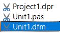 Delphi In A TListBox Containing Filenames How To Use The Associated