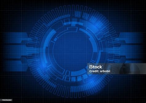 추상 미래 원 기술 공상 과학 배경 하이테크 개념 벡터 일러스트 레이 션 0명에 대한 스톡 벡터 아트 및 기타 이미지 0명 개념 과학 Istock