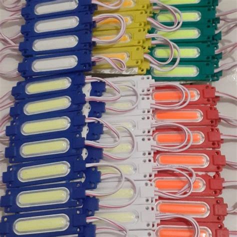 Modul Lampu LED Module COB 7018 6818 12 24 Volt 12V 24V Mobil Motor Lazada Indonesia