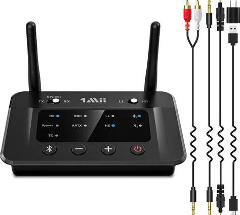 1mii B03pro Bluetooth 5 3 Transmitter Receiver Certified Ldac For Tv Home Stereo
