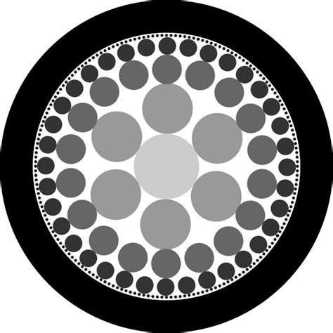 Fading Circles Free Svg