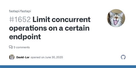 Limit Concurrent Operations On A Certain Endpoint · Issue 1652
