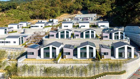 Dl이앤씨 국내 최초 ‘모듈러 단독주택 타운형 단지 준공