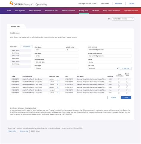 Optum Pay Redesign On Behance