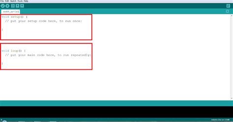 Arduino Ide Arduino Integrated Development Environment 1