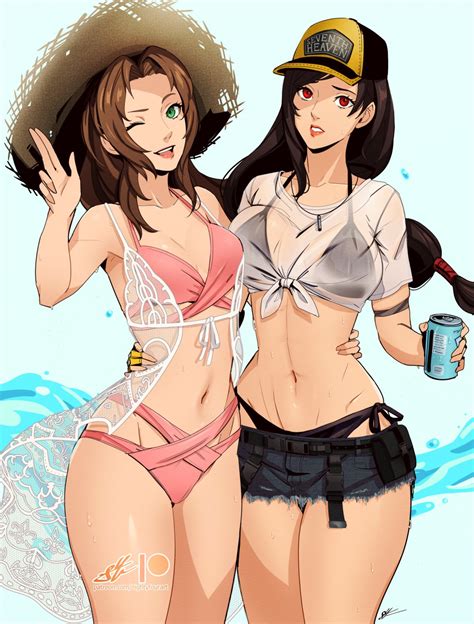 Eightyfourart Aerith Gainsborough Aerith Gainsborough Sunny Robe
