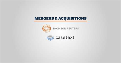thomson reuters to acquire ai legal tech startup casetext for 650m
