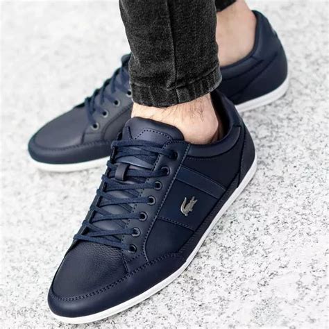 Lacoste Shoes Navy Blue
