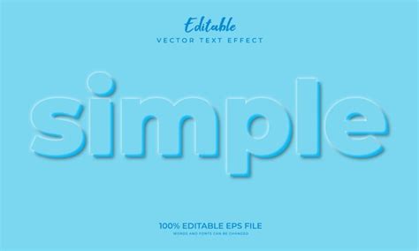 Premium Vector 3d Embossed Vector Text Style Effect Editable Text Effect