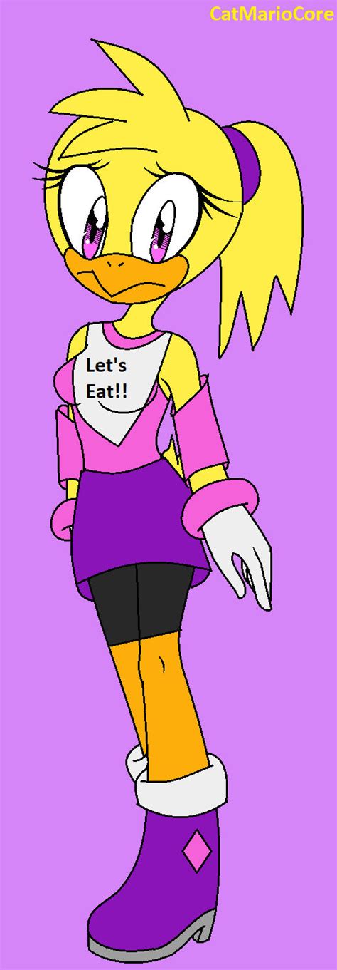 Fnaf Chica Sonic Style By Catmariocore On Deviantart