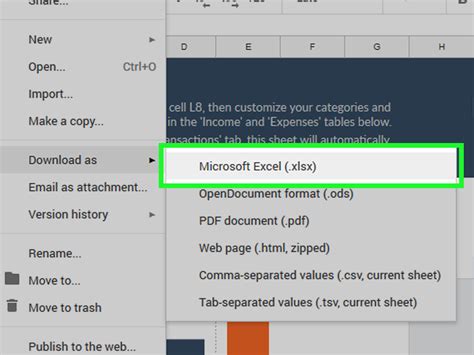 How To Make A Spreadsheet