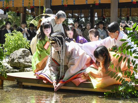 【速報動画】京都・上賀茂神社で身清め 斎王代、御禊の儀 山陰中央新報デジタル