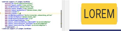 Android Scaling Cardview Hides The Elevation Shadow Stack Overflow