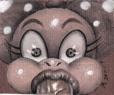 Rule 34 Bow Erection Eyelashes Fellatio Female Koopa Lipstick Male