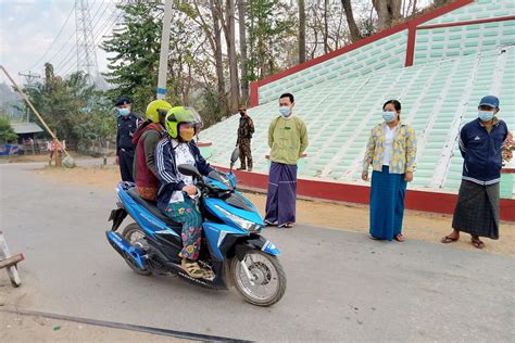 ကံမမြို့တွင် ကိုဗစ် ၁၉ မျိုးကွဲသစ် အိုမီခရွန်ရောဂါ ကူးစက်ပြန့်ပွားမှု လျော့နည်းစေရေး Mask