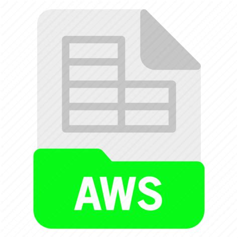 Aws Document File Format Icon Download On Iconfinder