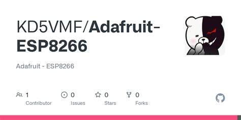Github Kd5vmfadafruit Esp8266 Adafruit Esp8266