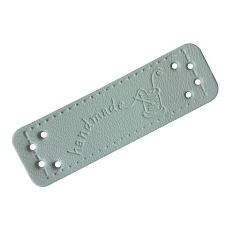 Badu Bg Ръчно изработени ръчно шевни етикети за подаръци за дрехи Декоративни кожени етикети за