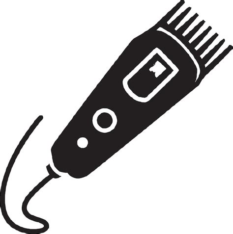 Premium Vector Compact Vector Hair Trimmer Symbol For Your Portable