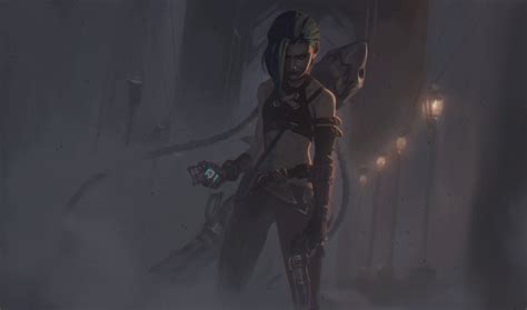 Jinx And Arcane Jinx League Of Legends And 1 More Drawn By Chenbo