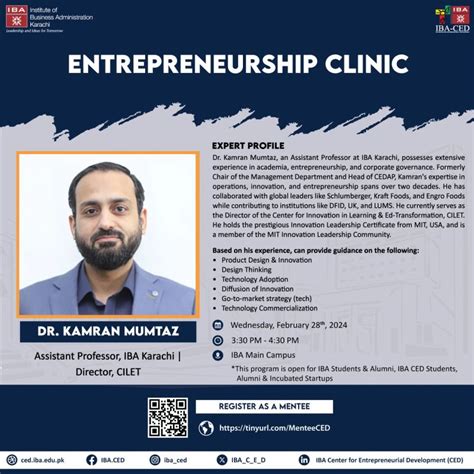 Mohammad Mumtaz On Linkedin Excellent Initiative By Iba Center For